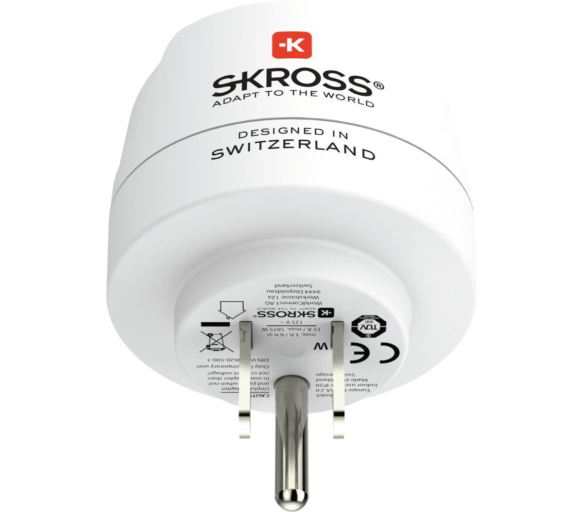 Skross Adapter - EU til USA – RejseGear.dk